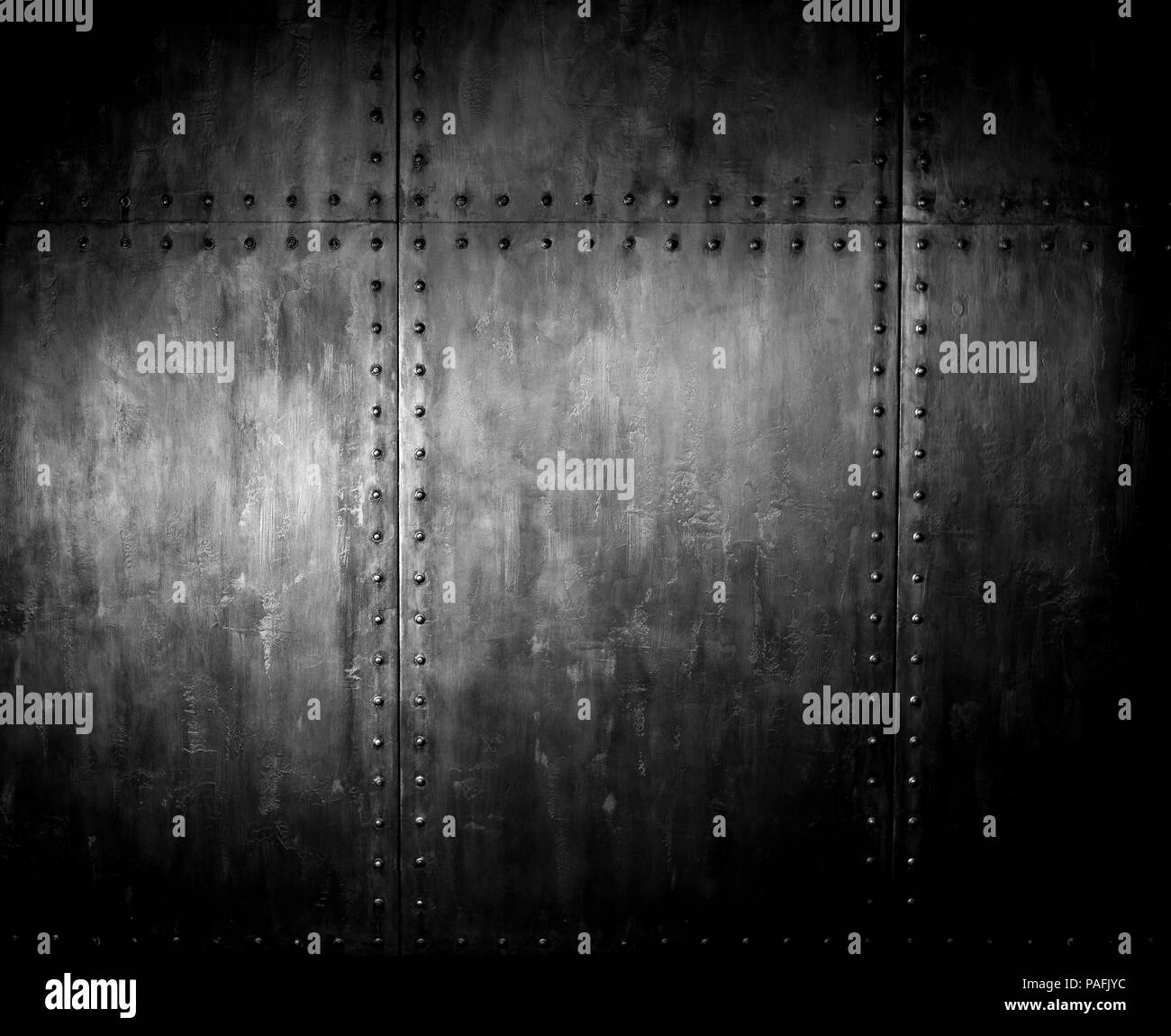 Riveted steel background hi-res stock photography and images - Alamy