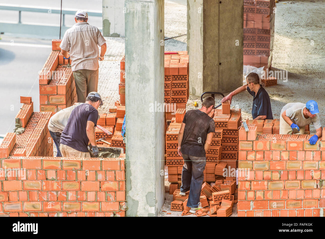 Very tall brick structures hi-res stock photography and images - Alamy