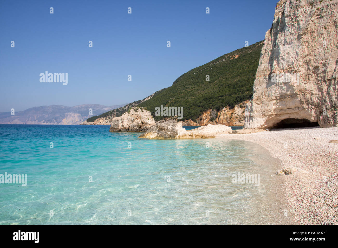 Fteri beach hi-res stock photography and images - Alamy