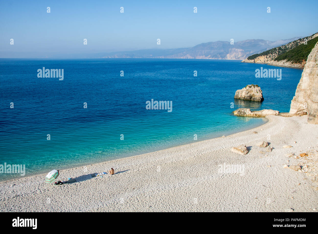 Fteri beach hi-res stock photography and images - Alamy