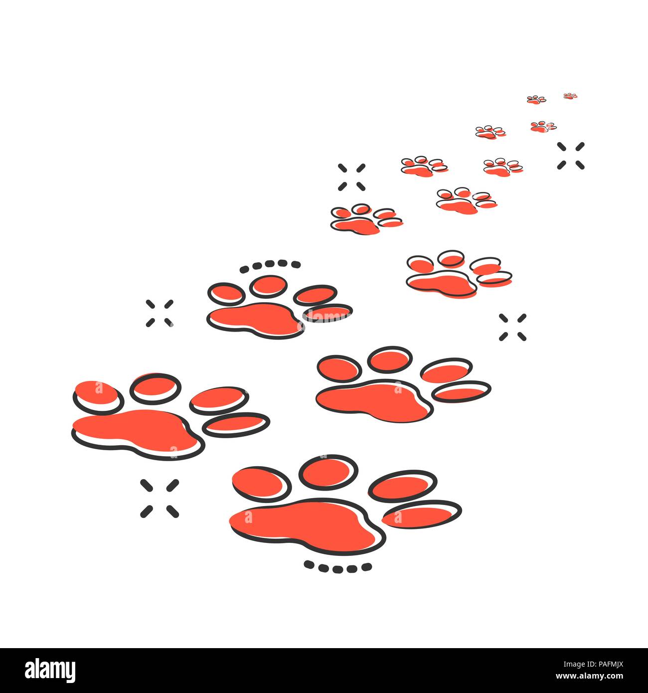 Tiger Paw Print Trail