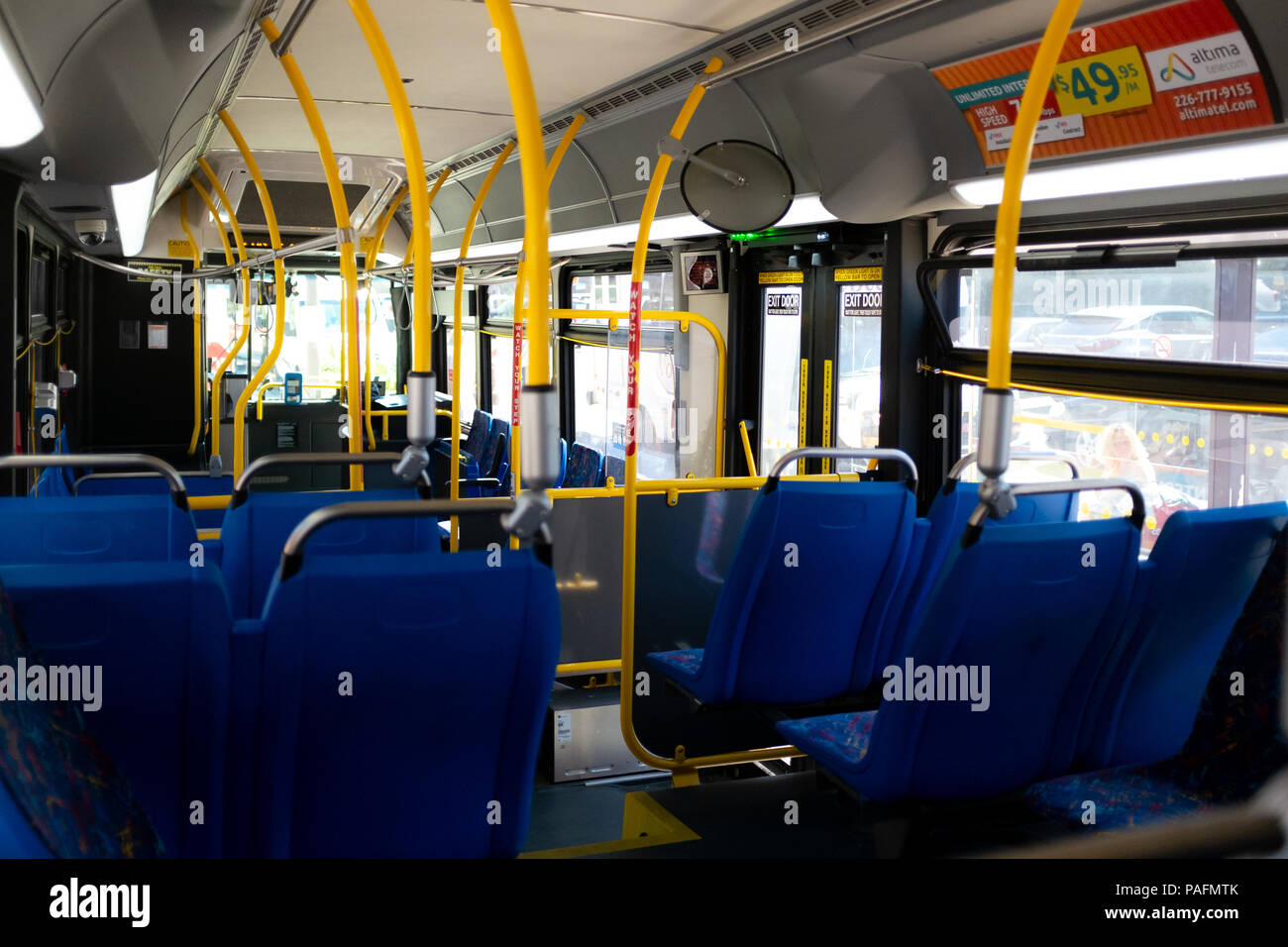 Interior of the bus hi-res stock photography and images - Alamy