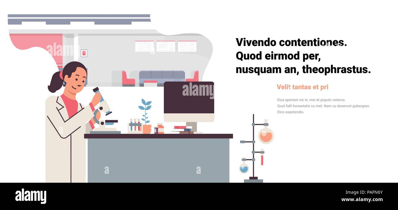 Female scientist cartoon Stock Vector Images - Alamy