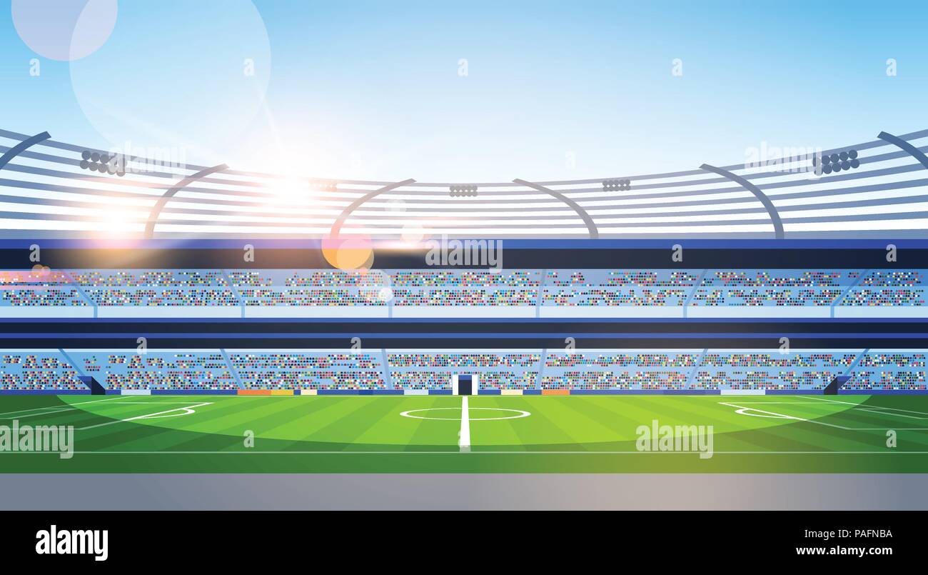 Football Field Background Horizontal