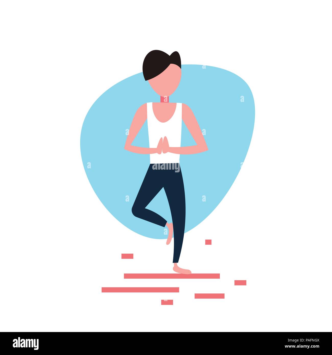 Sport concentration coach Stock Vector Images - Alamy