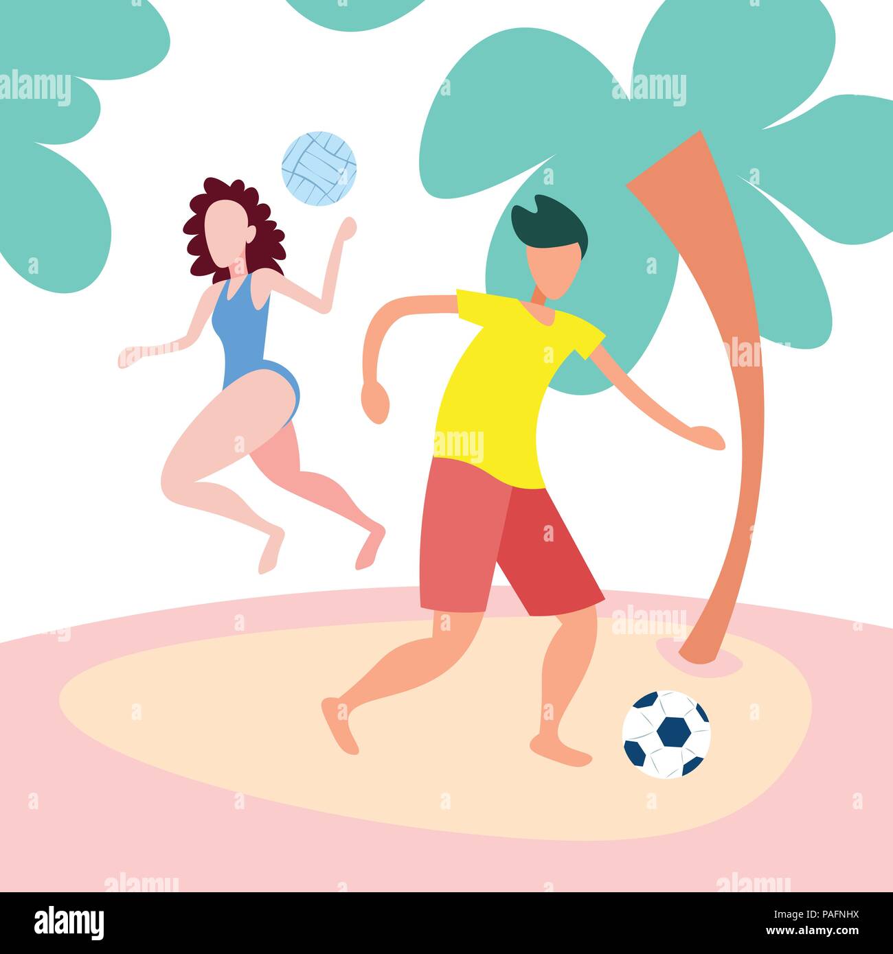 Professional coach woman football Stock Vector Images - Alamy