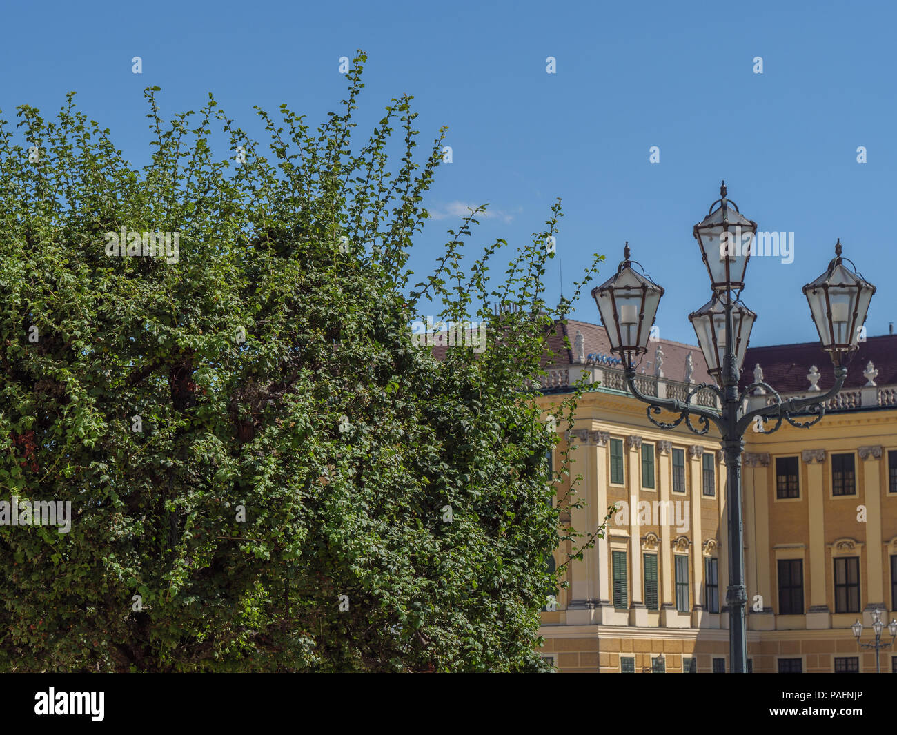 vienna and the danube Stock Photo - Alamy