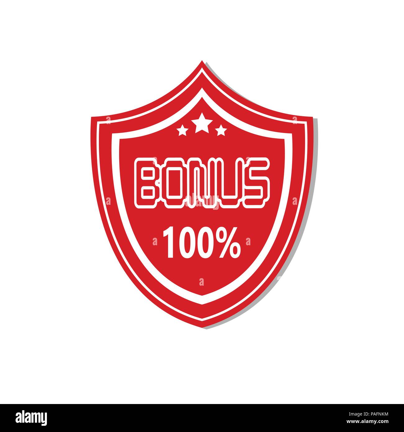 bonus label shield icon isolated sticker badge logo design elements ...