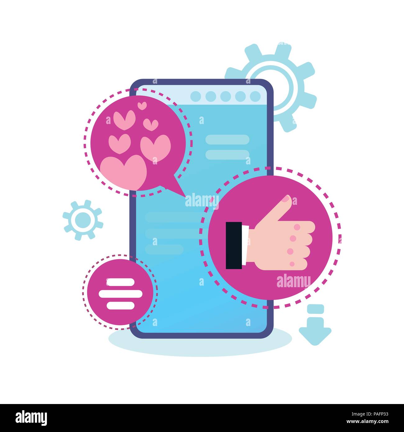 Text typing symbol icon animation hi-res stock photography and images ...