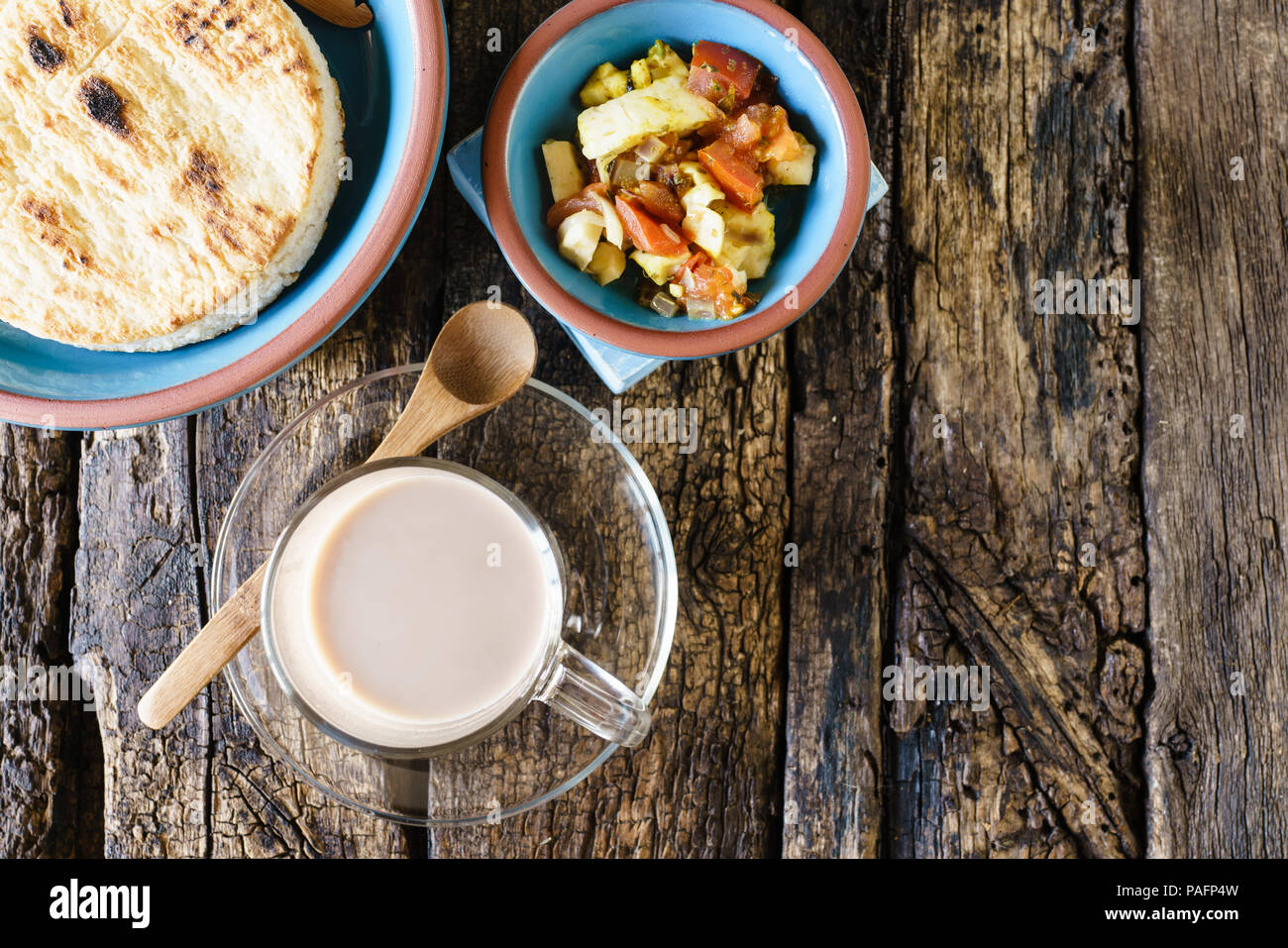 Photograph of healthy and natural foods in a rustic environment Stock ...