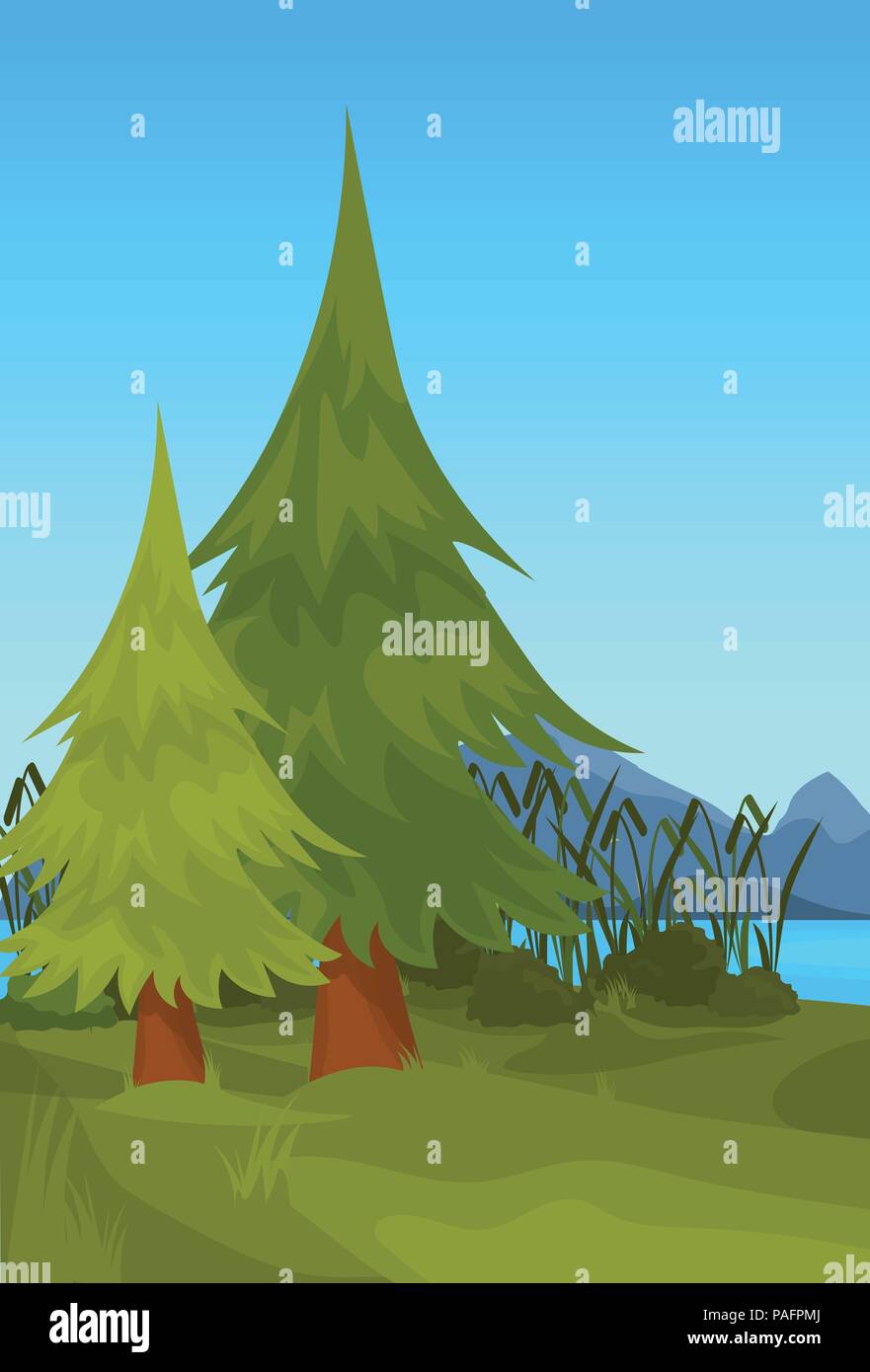 Reed camp Stock Vector Images - Alamy