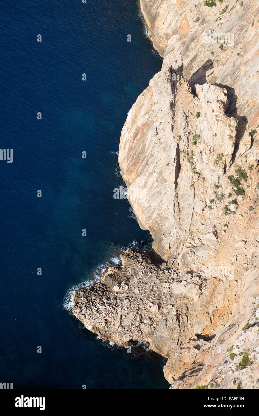Famous "Cap de Formentor" (Formentor cape) on spanish island Mallorca ...