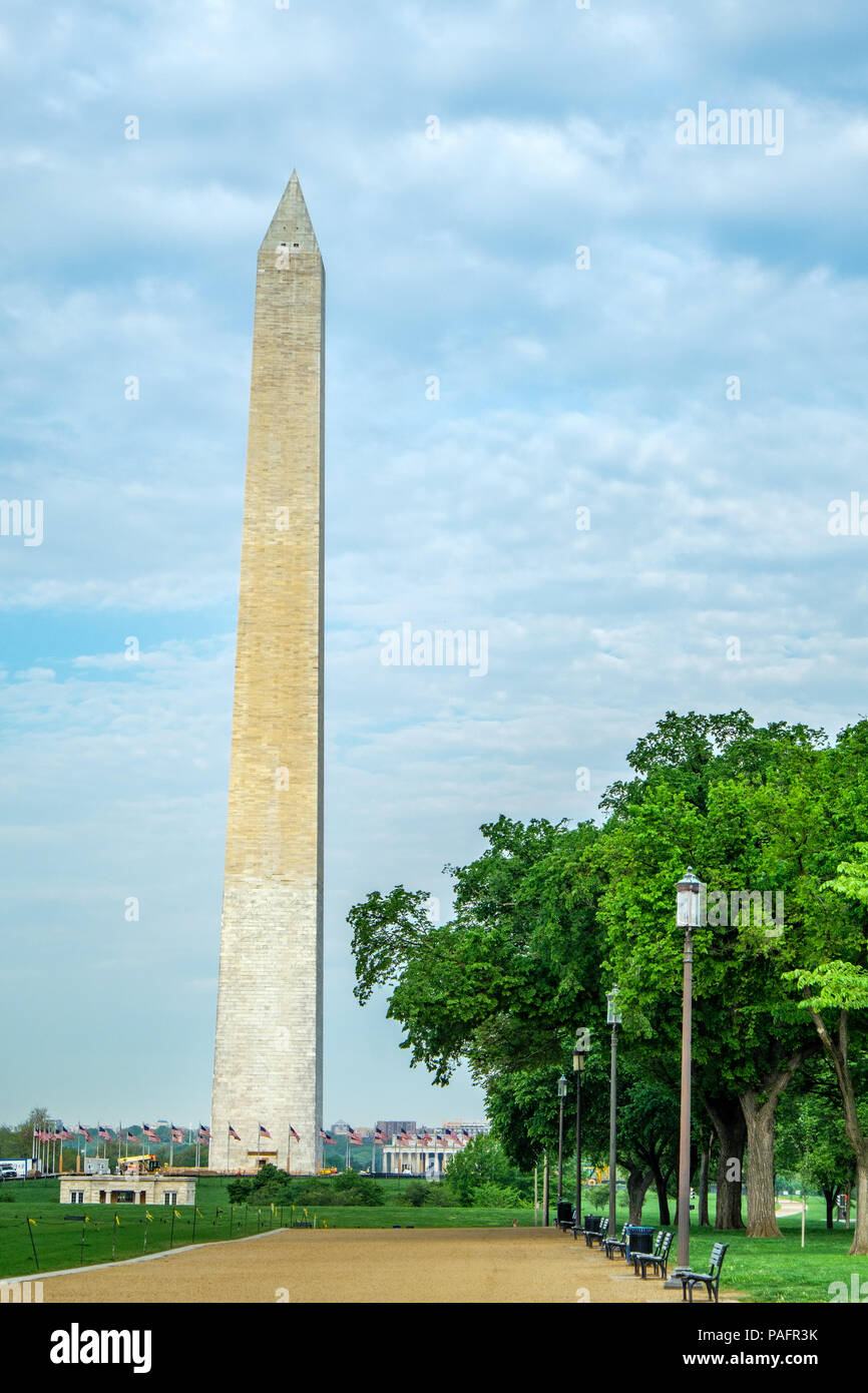 Washington Monument, National Mall, Washington DC Stock Photo - Alamy Washington Monument, National Mall, Washington DC Stock Photo - Alamy