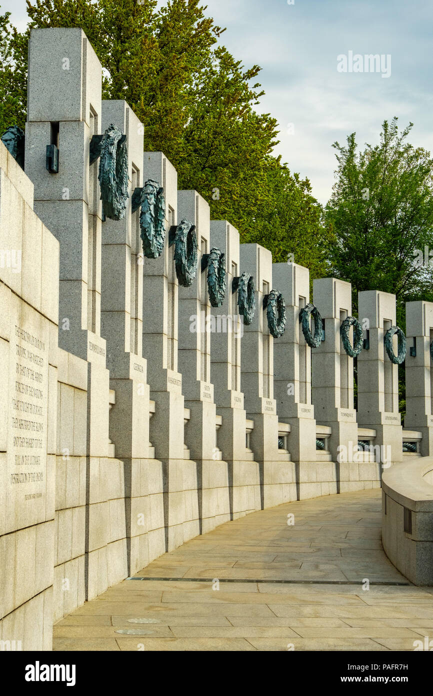 National World War II Memorial, 1750 Independence Avenue SW, Washington ...