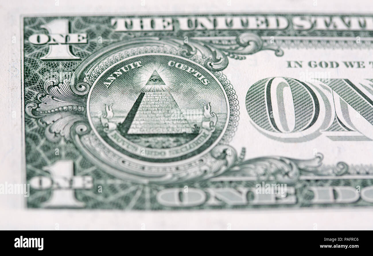 US 1 dollar banknote collection Stock Photo - Alamy