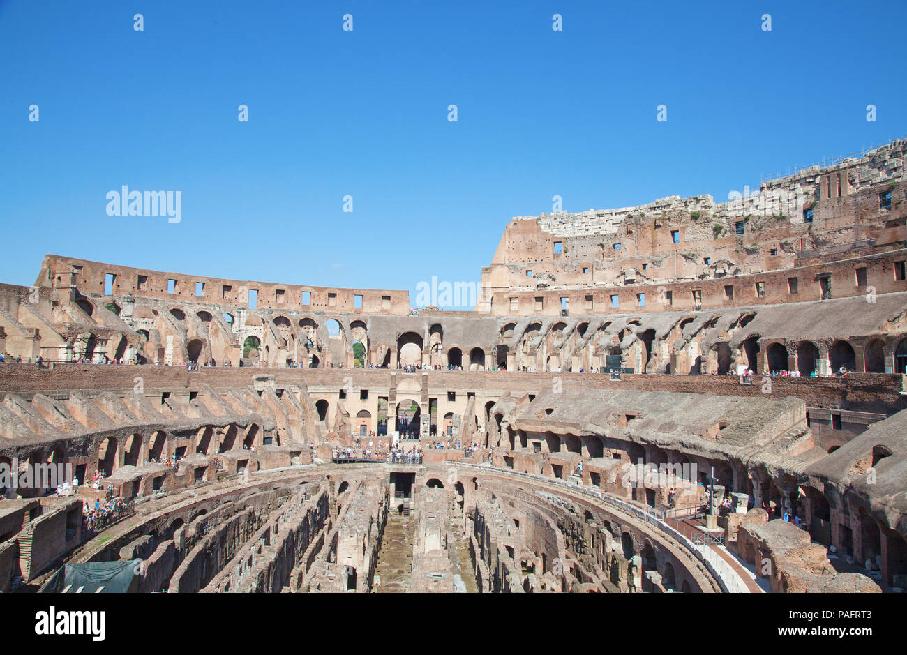 Ruins of the colloseum in Rome, Italy Stock Photo - Alamy