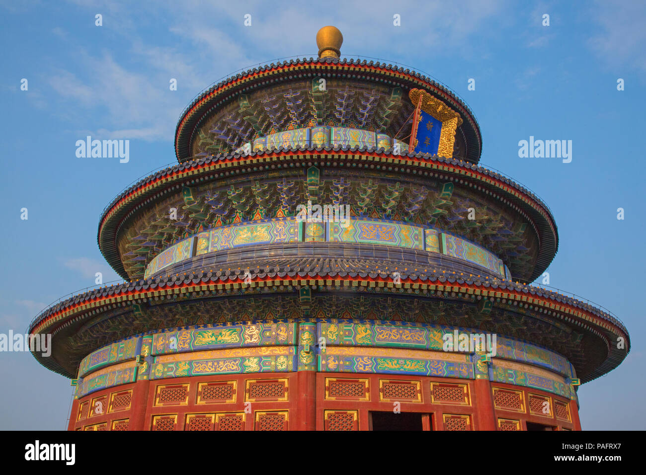 Temple of Heaven at sunset. Beijing, China Stock Photo - Alamy