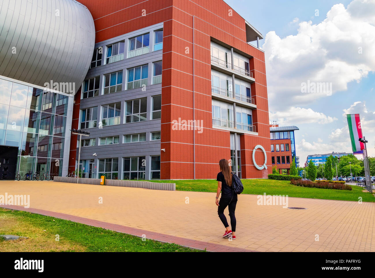 Building of the Faculty of science in Lagymanyos campus of the Eotvos ...