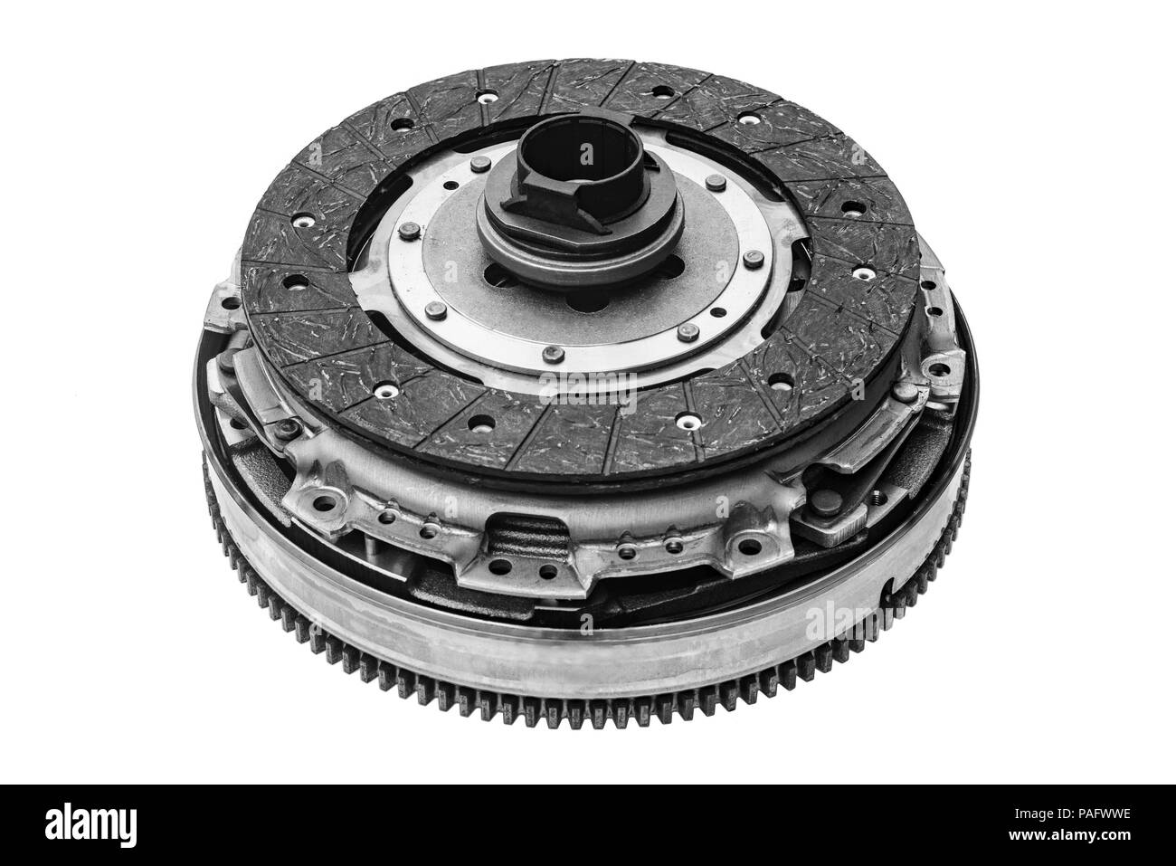 car clutch isolated on white Stock Photo - Alamy