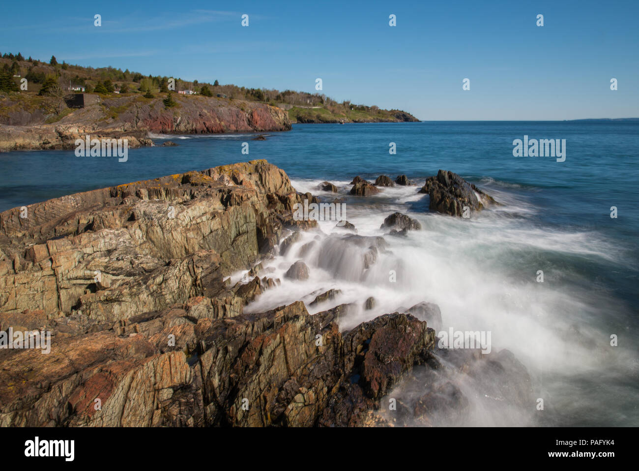 Newfoundland coastal scenery Stock Photo - Alamy