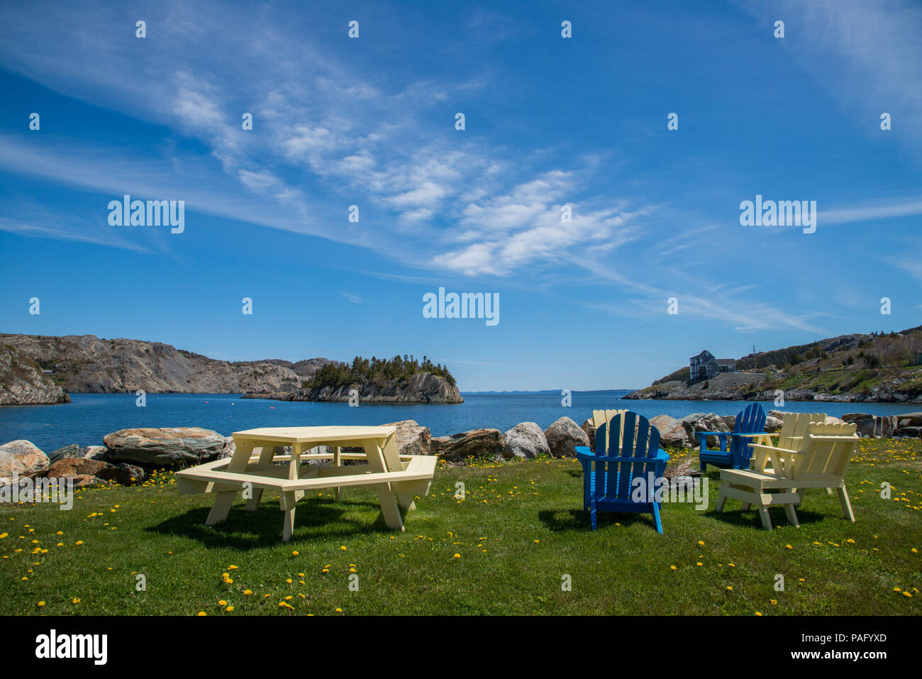 Newfoundland coastal scenery Stock Photo - Alamy
