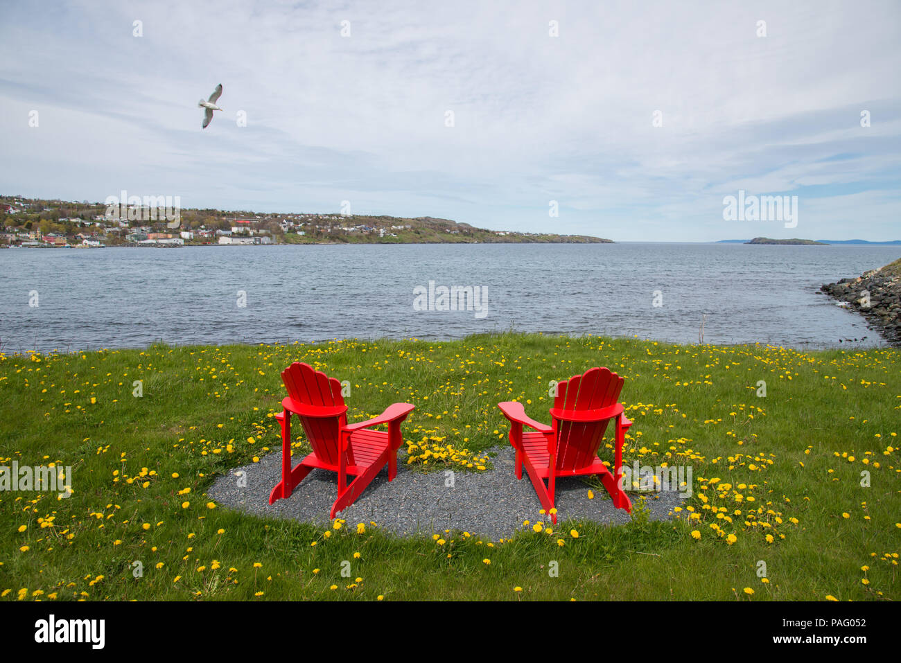 Newfoundland coastal scenery Stock Photo - Alamy