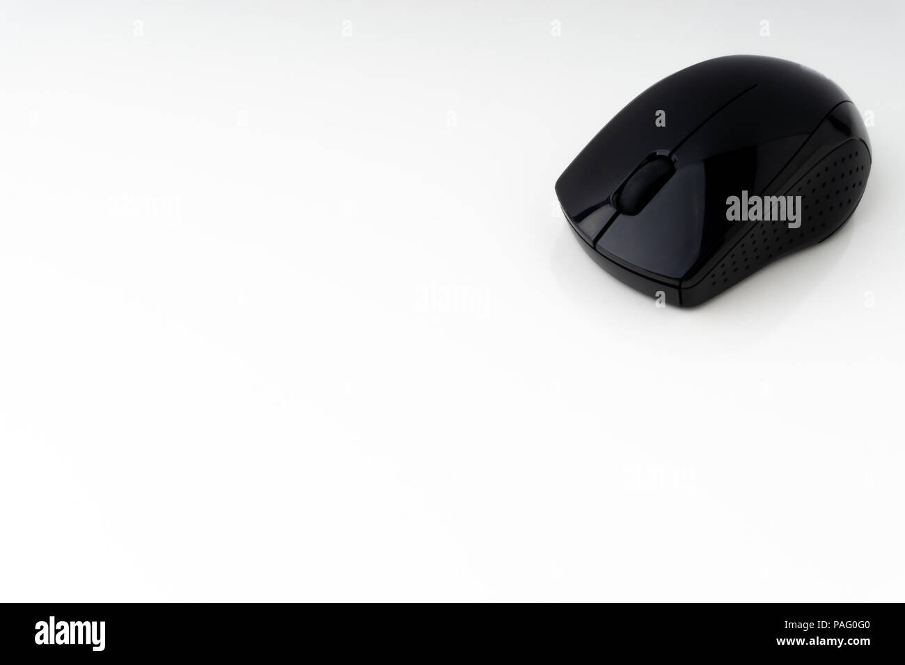 Mouse computer isolated on white background with selective focus Stock ...