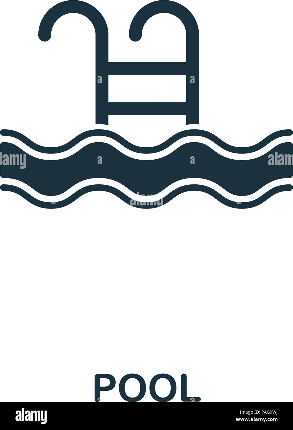 Poolside activity Stock Vector Images - Alamy