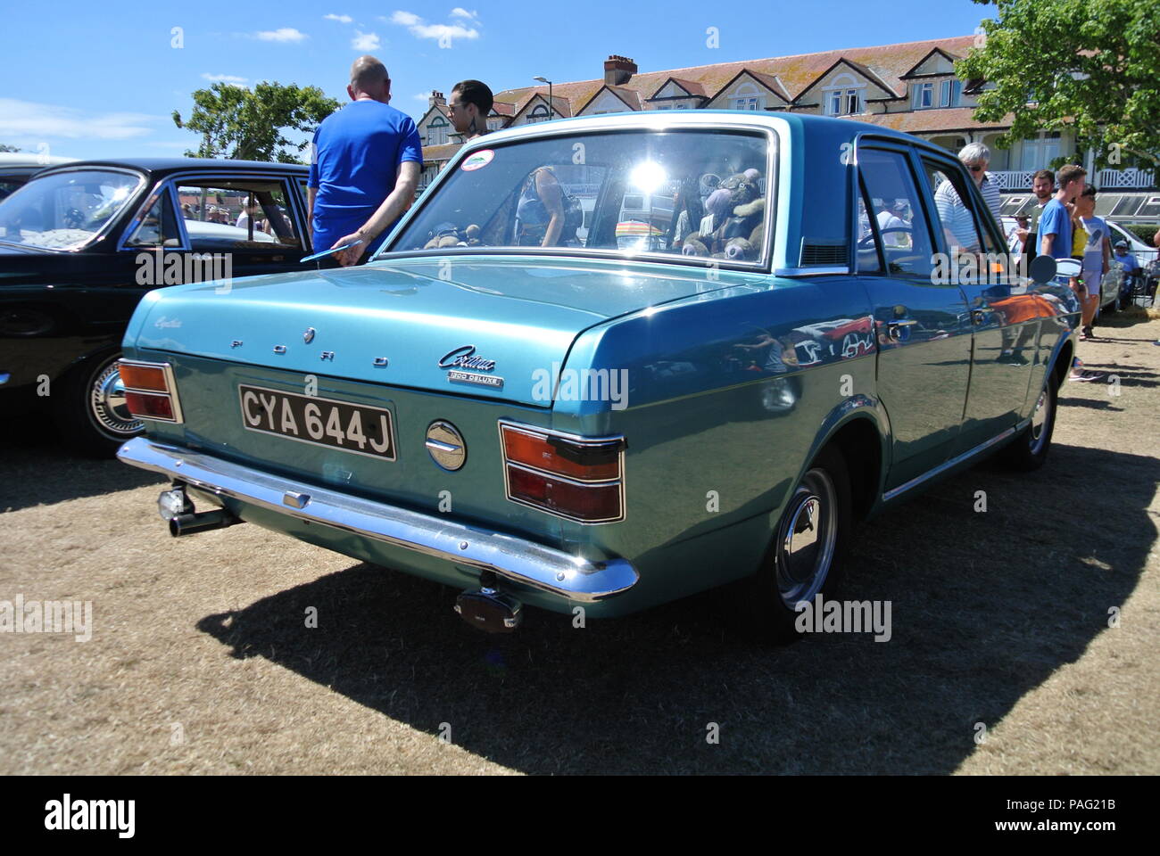 Classic British Ford Car High Resolution Stock Photography and Images ...