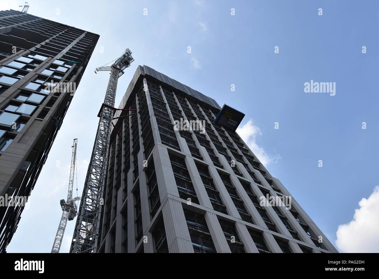 Inside the City of London's Square Mile financial district, London ...
