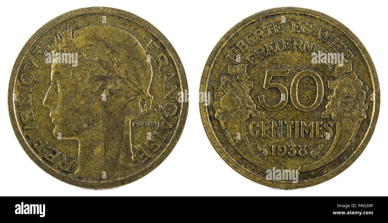 50 centimes hi-res stock photography and images - Alamy