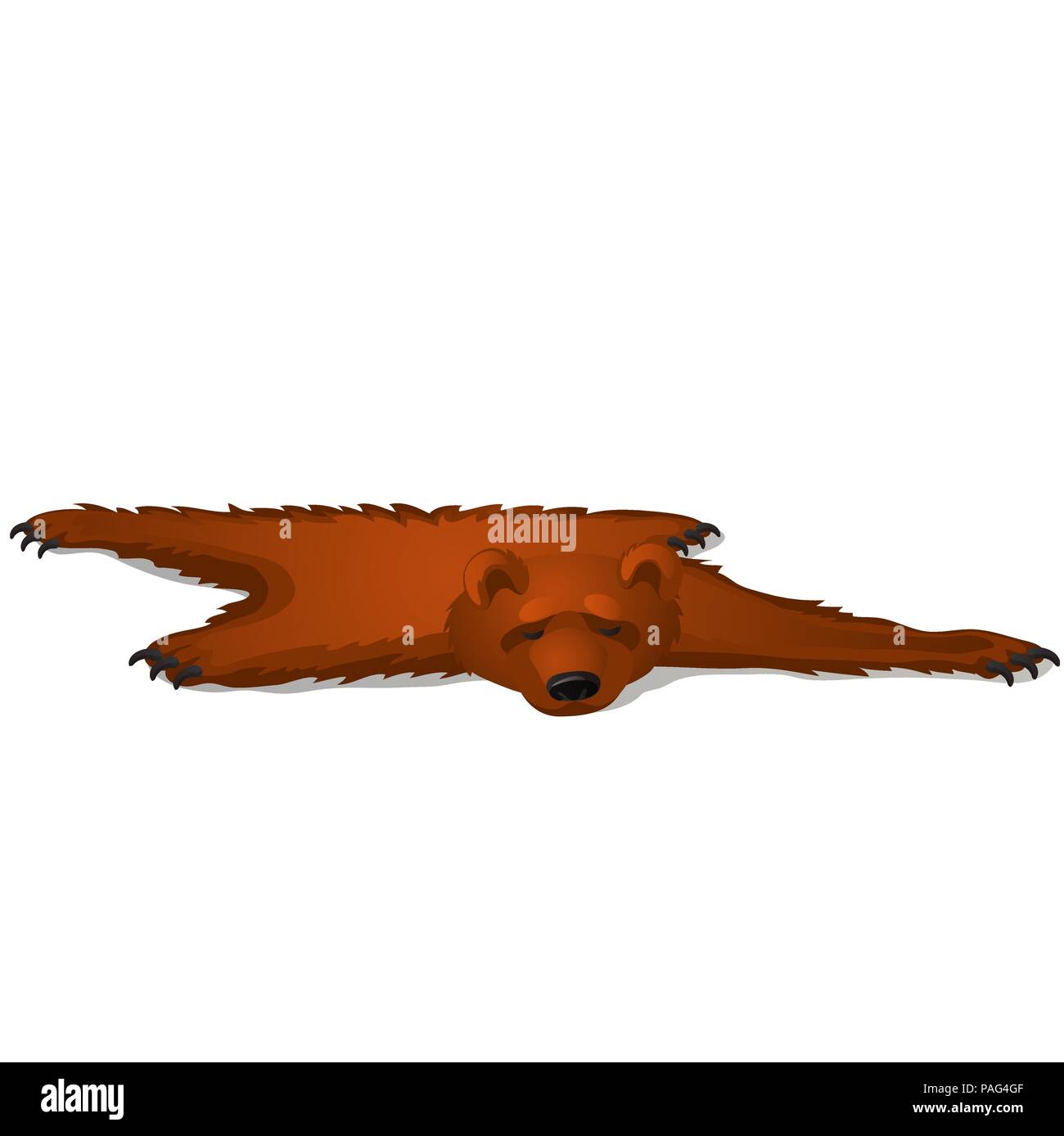 Bear skin rug hi-res stock photography and images - Alamy