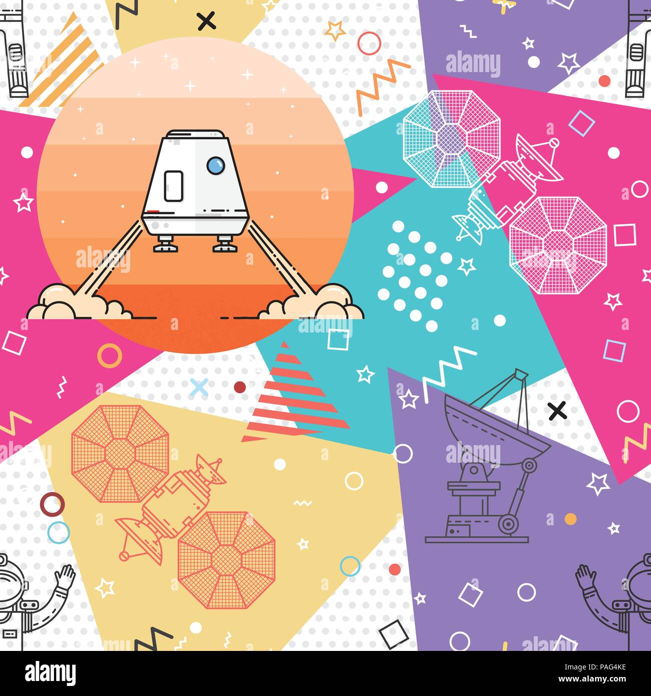 Space texture seamless hi-res stock photography and images - Alamy