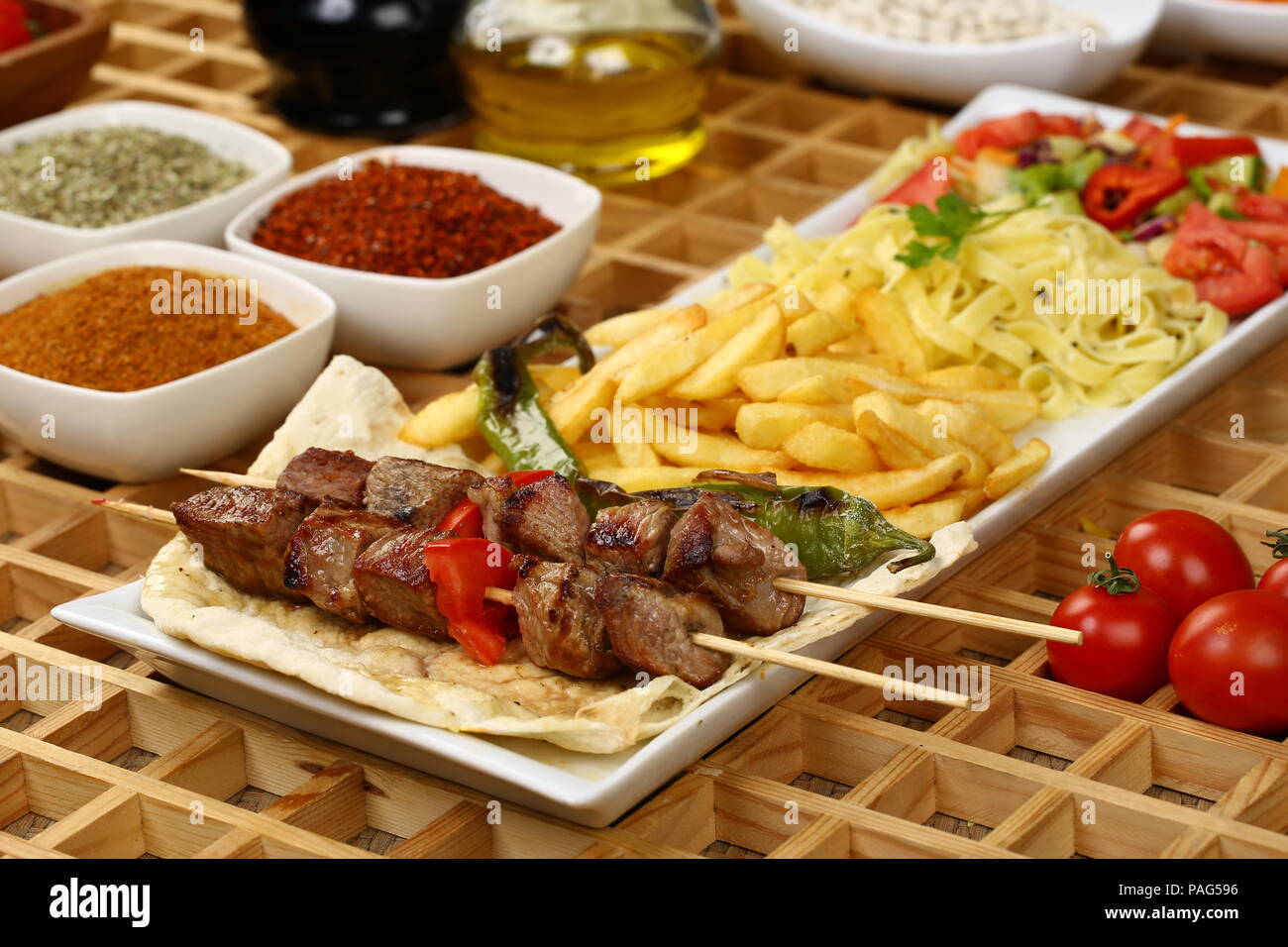 Liver shish kebap hi-res stock photography and images - Alamy