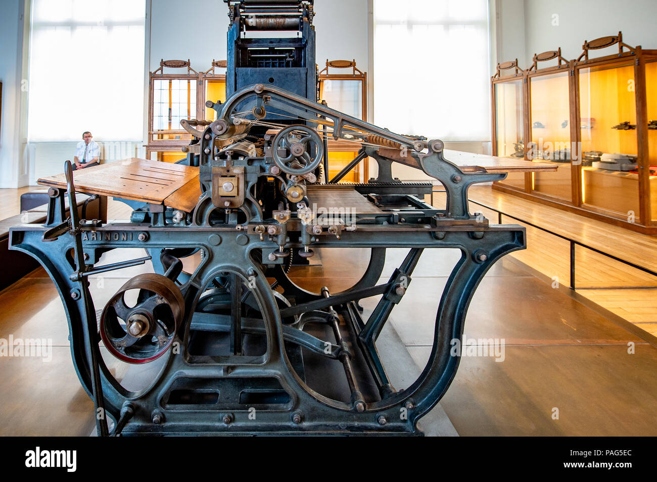 Single revolution press, 1905 Stock Photo - Alamy
