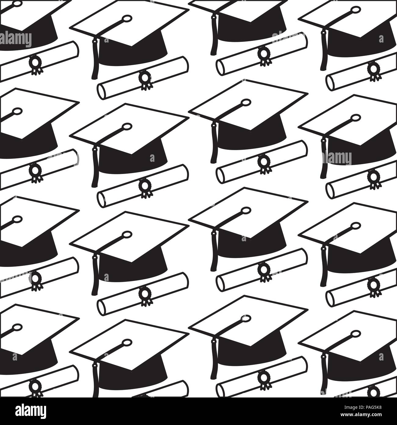 Graduation Cap And Scroll High Resolution Stock Photography and Images ...