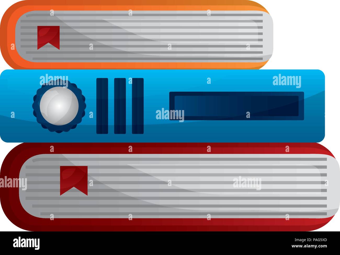 library books isolated icon Stock Vector Image & Art - Alamy