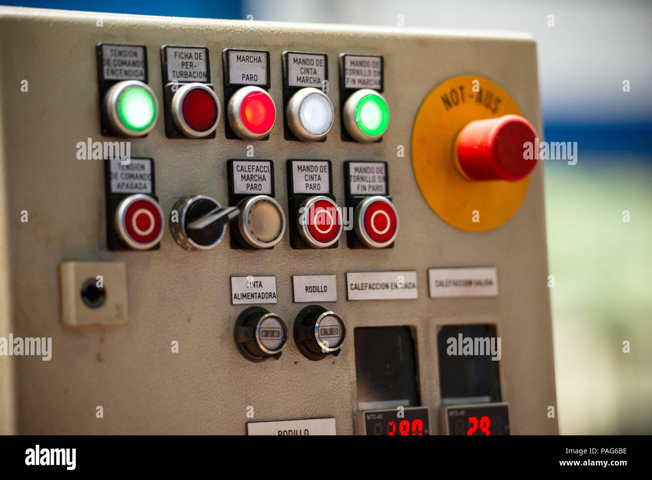Panel switchgear hi-res stock photography and images - Alamy