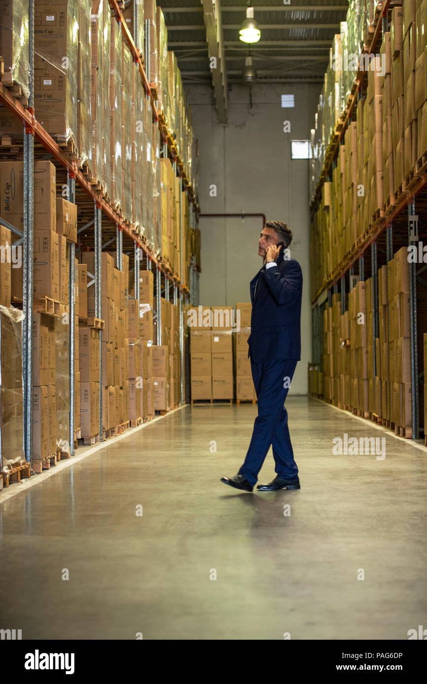 Businessman using smart phone Stock Photo - Alamy