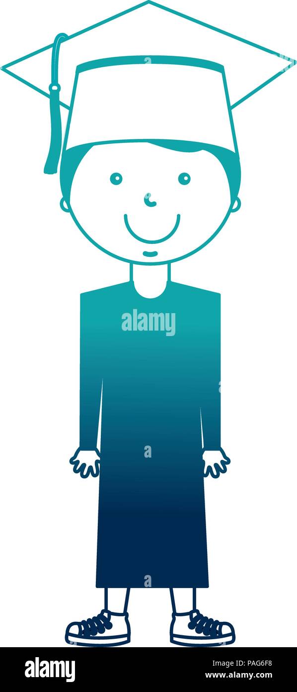 student boy graduted avatar character Stock Vector Image & Art - Alamy