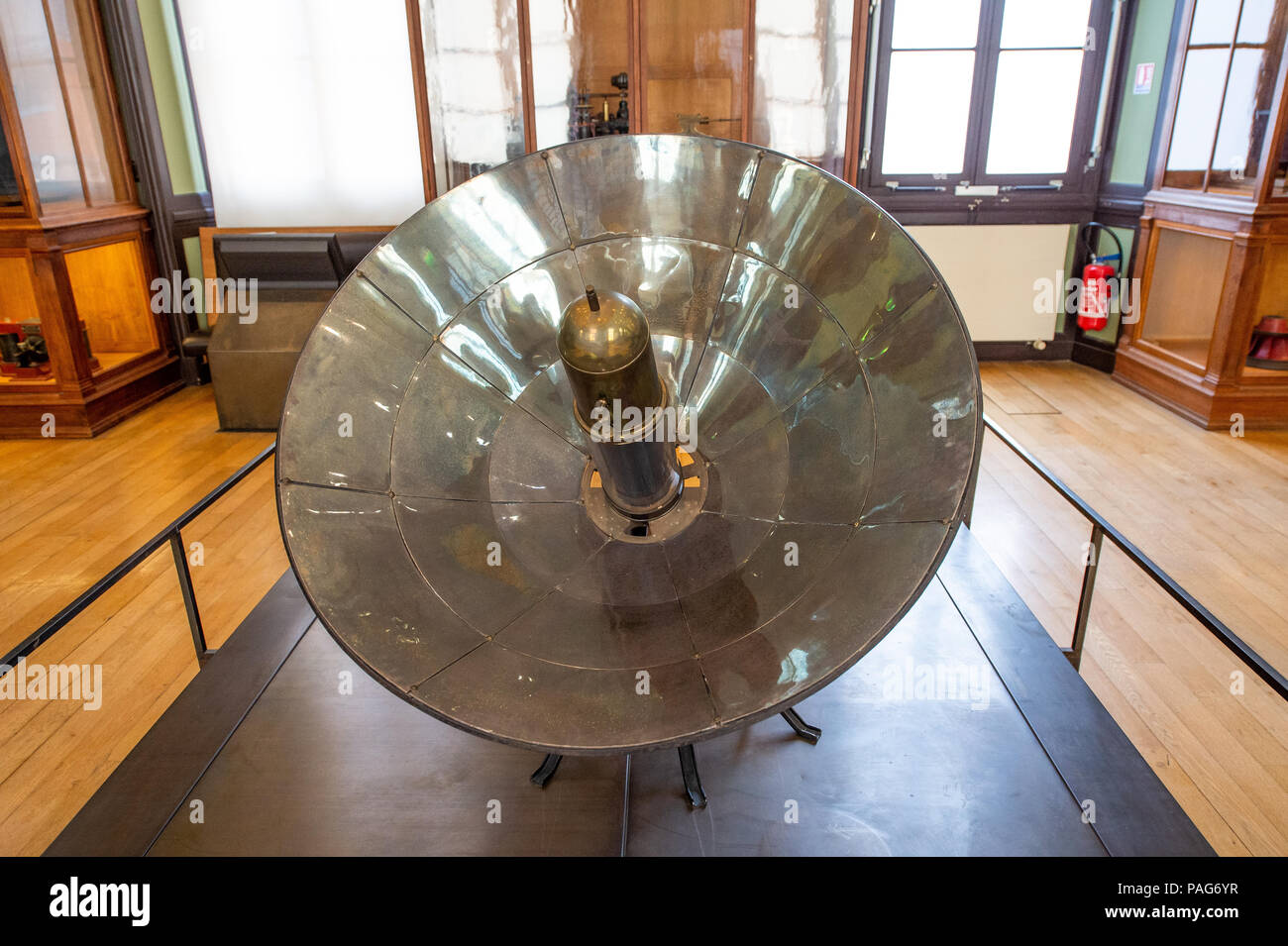 Solar oven, circa 1880 Stock Photo - Alamy