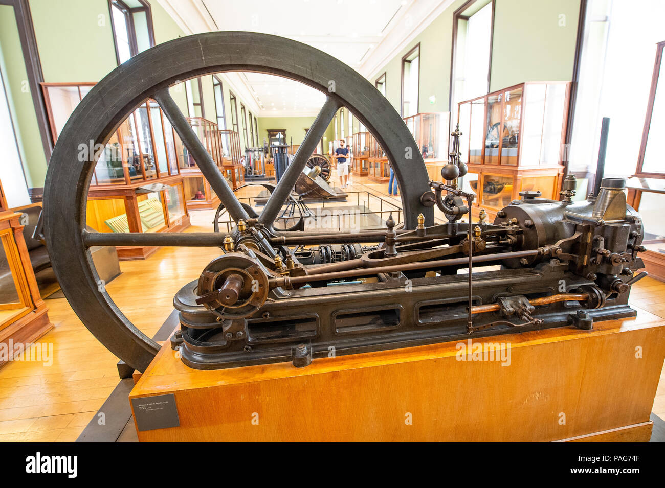 Lenoir engine, 1860 Stock Photo - Alamy