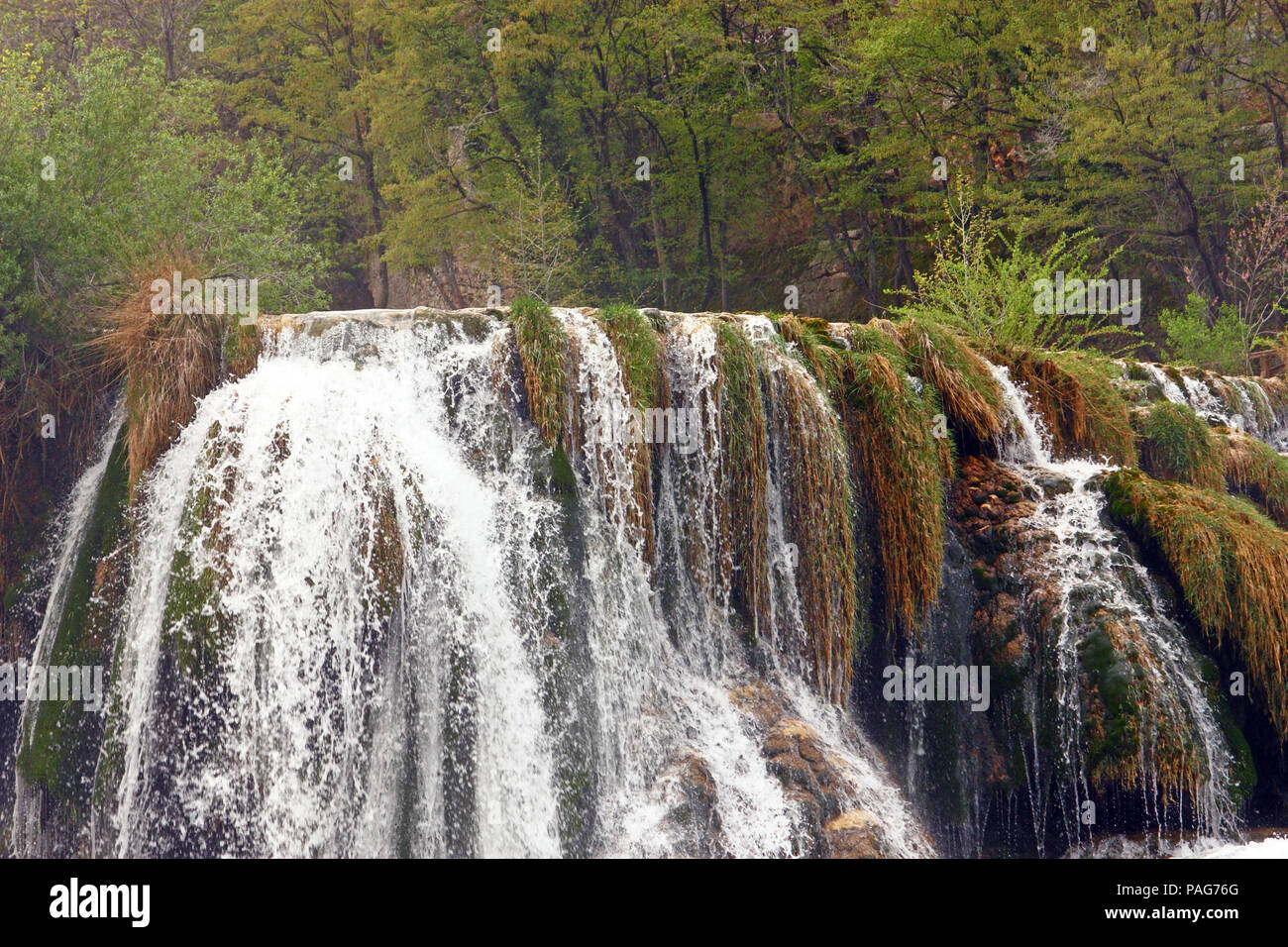 National park Krka, waterfall on Krka river, Croatia Stock Photo - Alamy