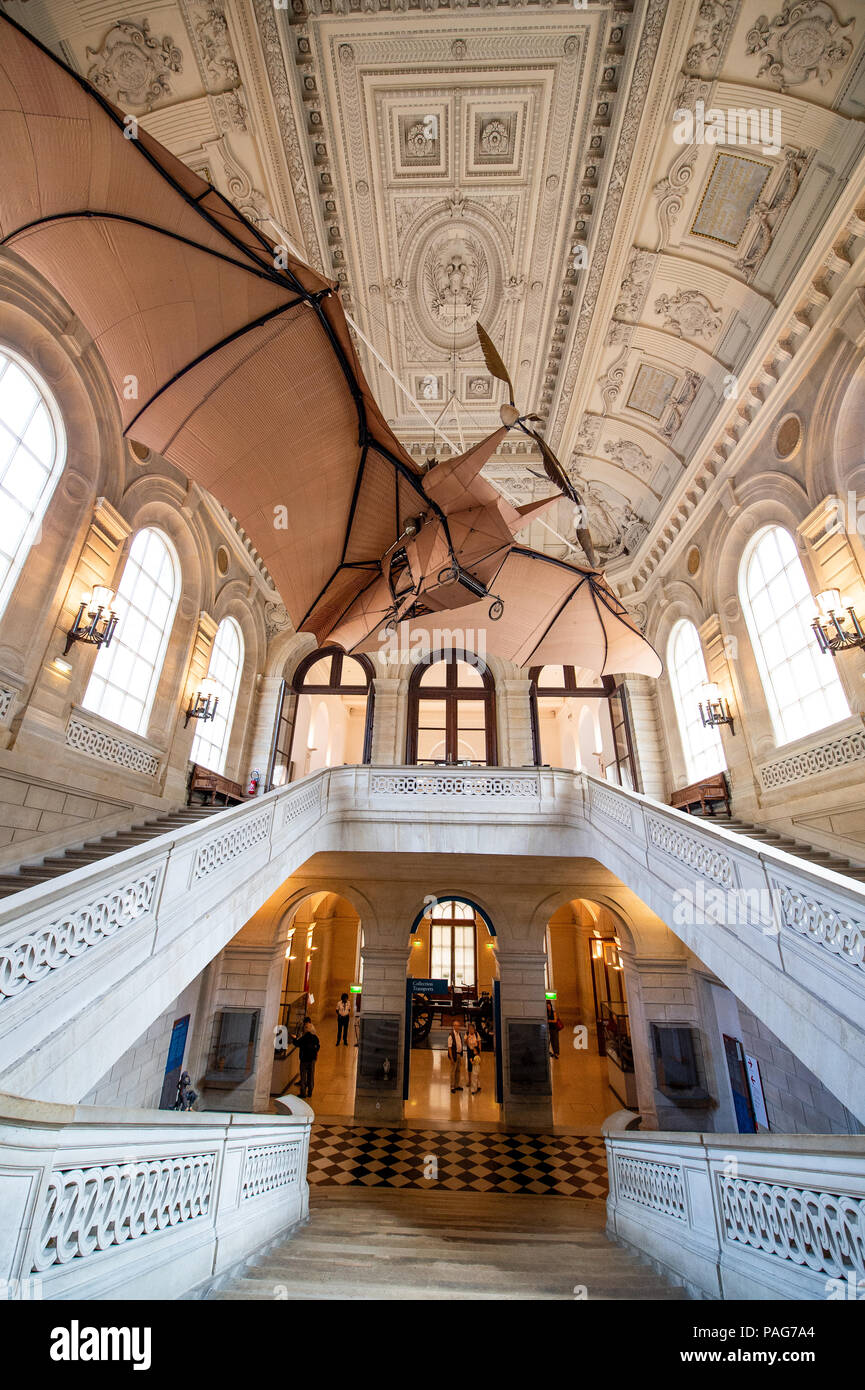 Clément Ader's Avion III at the Musée des Arts et Métiers Stock Photo ...