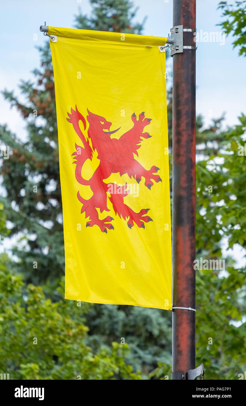 The Lion Rampant or the Royal Banner of Scotland is the second ...