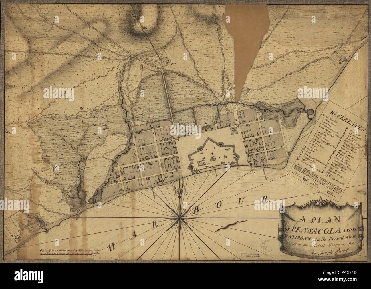 A plan of Pensacola and its environs in its present state, from an ...