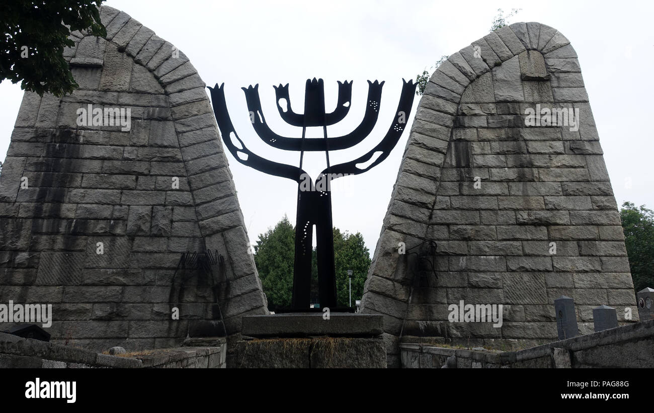 Jewish cemetery Belgrade Serbia Stock Photo - Alamy