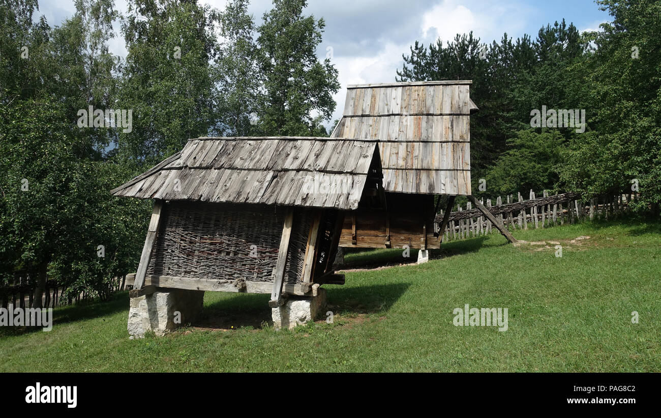 Sirogojno village, Zlatibor region, western Serbia Balkans Europe Stock ...