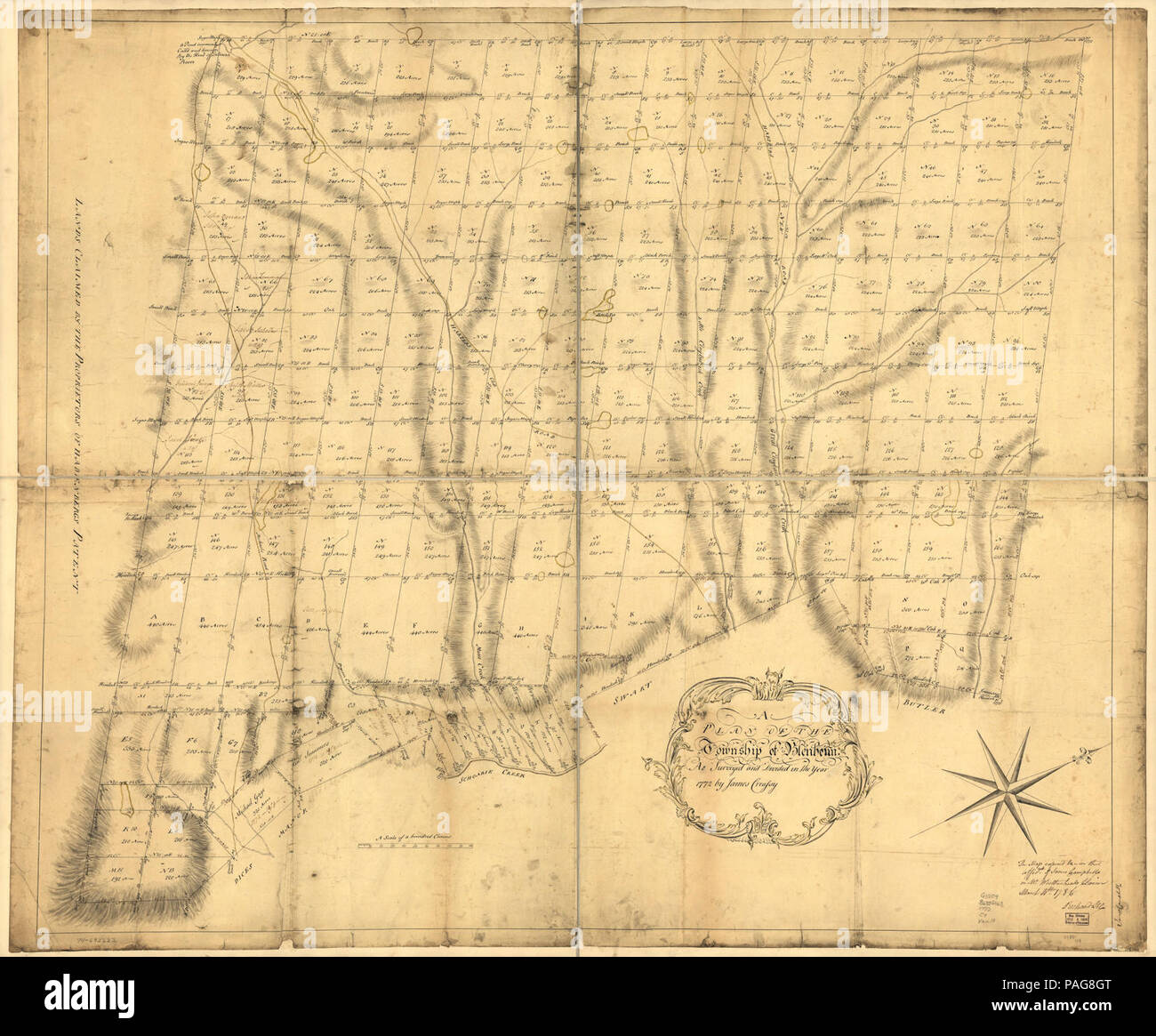 A plan of the township of Blenheim, as surveyed and divided in the year ...