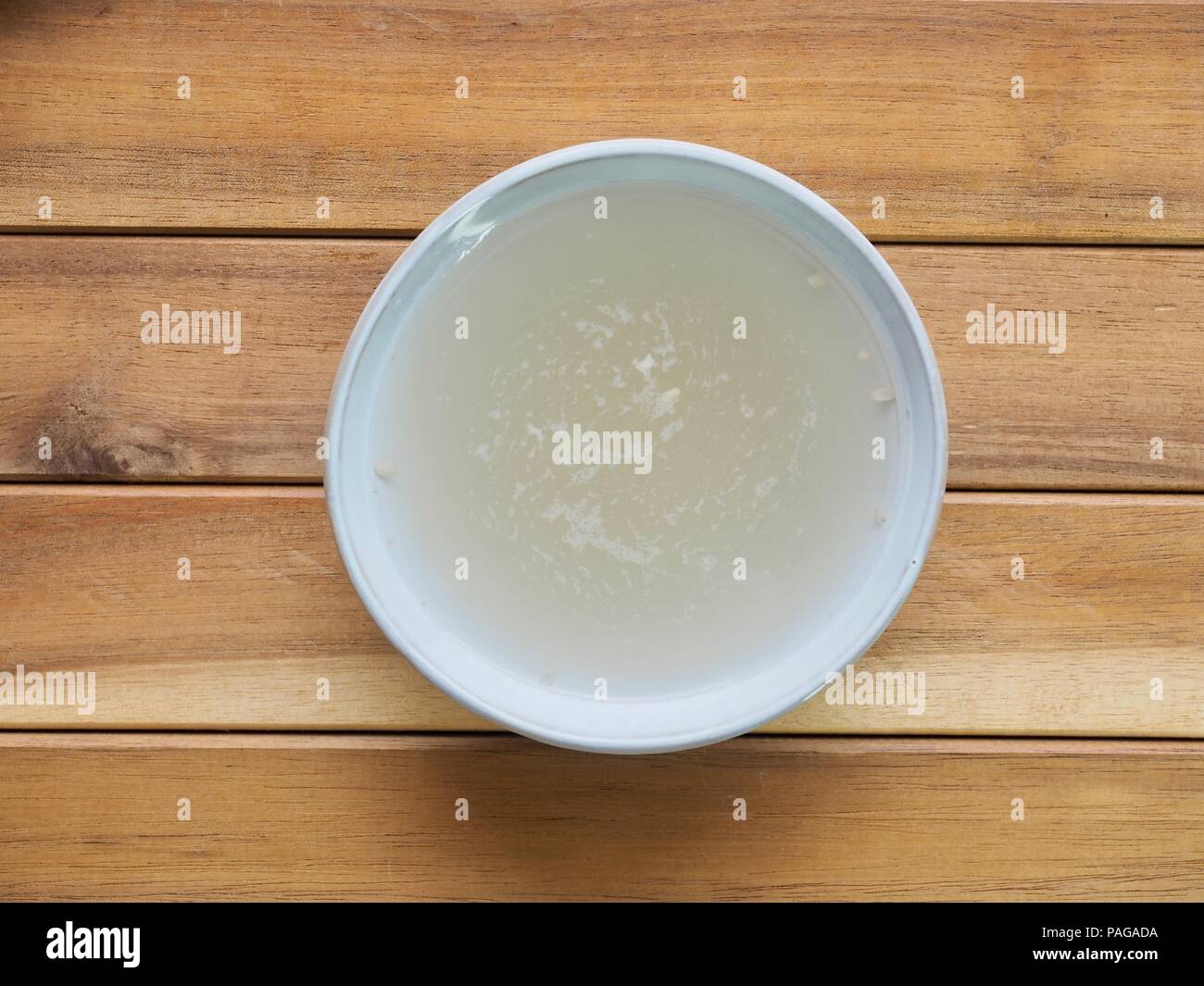 Korean traditional drink, sikhye, sweet rice drink Stock Photo - Alamy